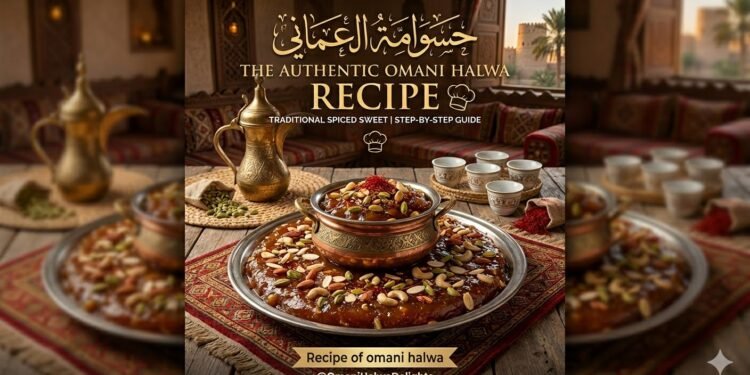 Omani Halwa (Sweet Jelly Dessert) Recipe - Step-by-Step Guide